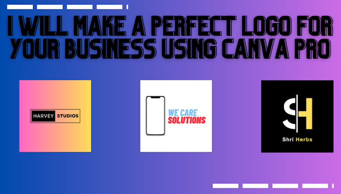 Make a perfect logo for your business using canva pro by Cheenu_shri ...