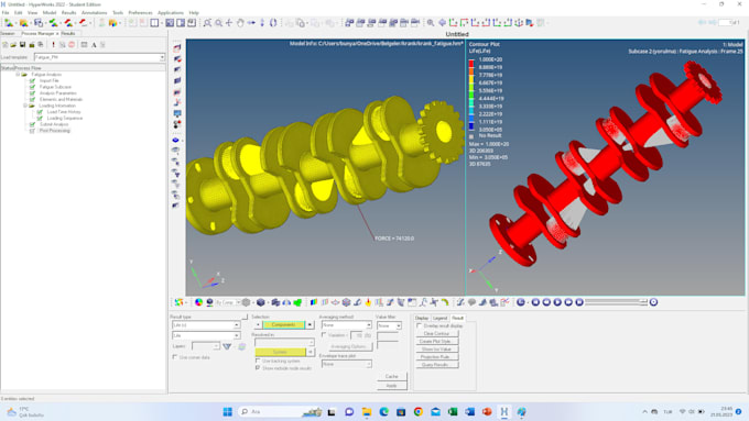 Do modal,topology optimization,linear static,fatigue,crush analysis on ...