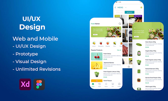 Design a responsive website ui ux design using xd or figma by Rohma ...