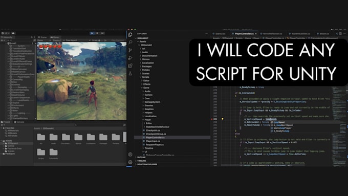 Code A C Sharp Script For The Unity Game Engine By Edwardseppala Fiverr