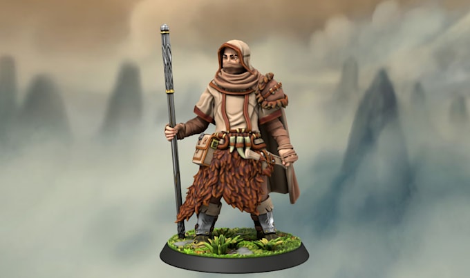 Create a custom dungeons and dragons character model by Danieldhc | Fiverr