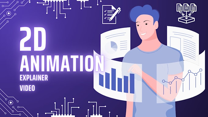 Create 2d custom animated explainer video in after effects by Faryalhammad | Fiverr