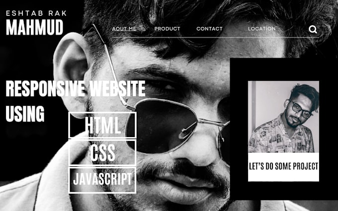 Make responsive website using html, css and javascript by Eshtabmahmud ... Make responsive website using html, css and javascript by Eshtabmahmud ...