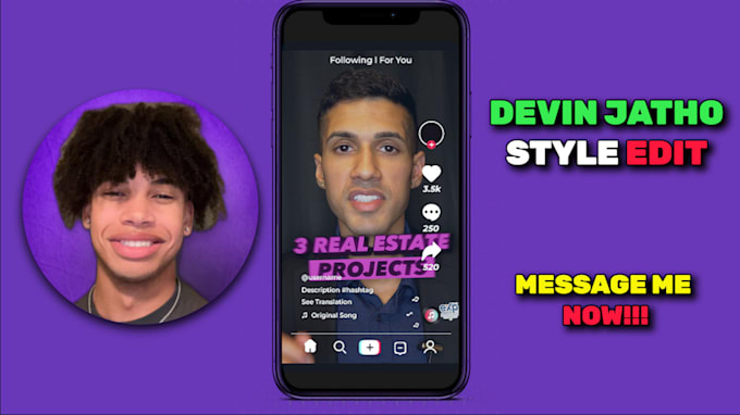 Do devin jatho editing style by Jeffersonalot | Fiverr