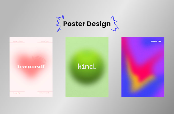 Create a print ready stylish poster design in figma by Konovecolya | Fiverr