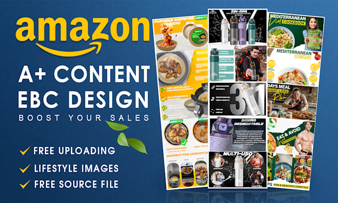 Design amazon ebc, enhance brand content and attractive a plus content ...