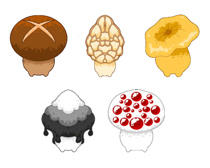 Create 2d flat illustrated video game sprite designs by Vaanillabean ...