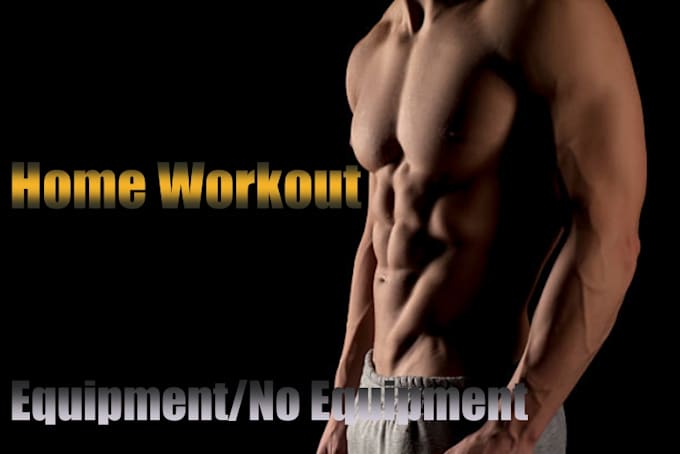 Create custom home workouts with or without equipment by Lutheras | Fiverr