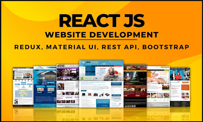 Create A Front End Website Using React And Bootstrap By Bakhodir123 Fiverr