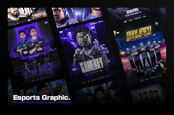 Design an esports graphic for your org by Thenauyanelias | Fiverr