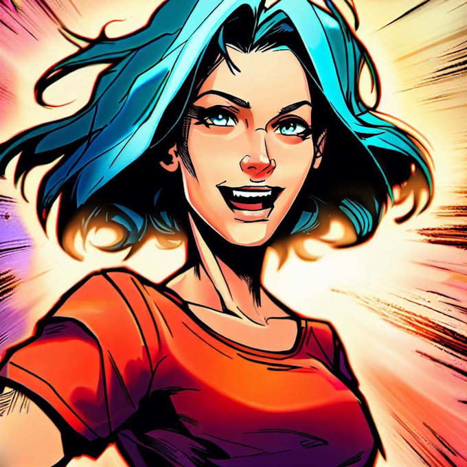 Design your favorite character from comics, anime by Dantmeye | Fiverr