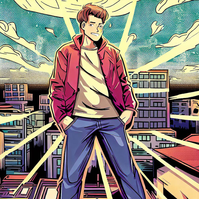 Do comic book art and comic book illustration by Susvistaedge | Fiverr