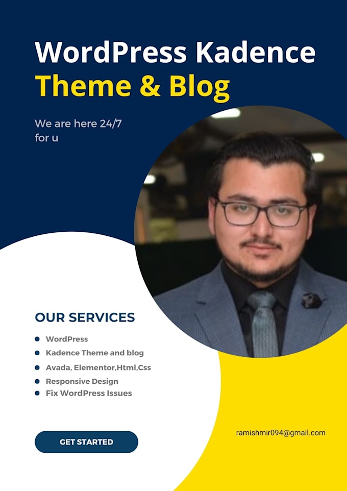 Design, clone, redesign website using kadence theme, block by ...