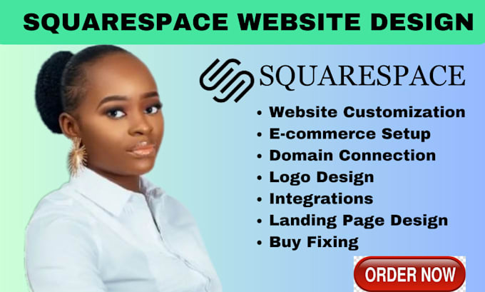 Squarespace website design, redesign, squarespace website by Ella_digi | Fiverr