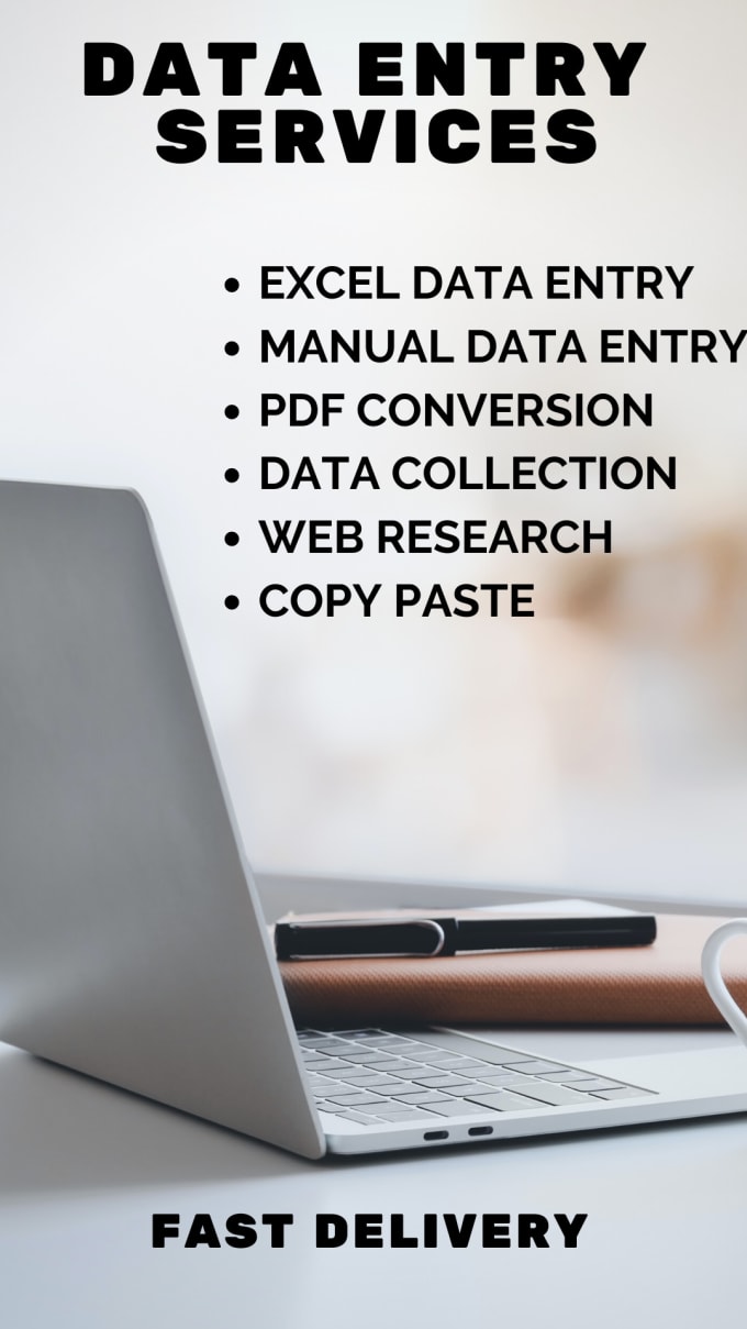 Do data entry typing work job, copy paste, excel data entry by ...