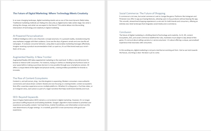 Make a magical and strong article that you can sell by Gabrielmoura ...