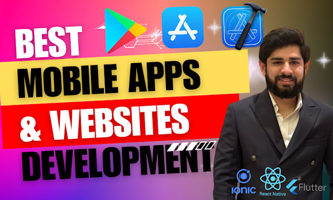 Create flutter ionic and react native app android and ios by Tricloud_tech | Fiverr
