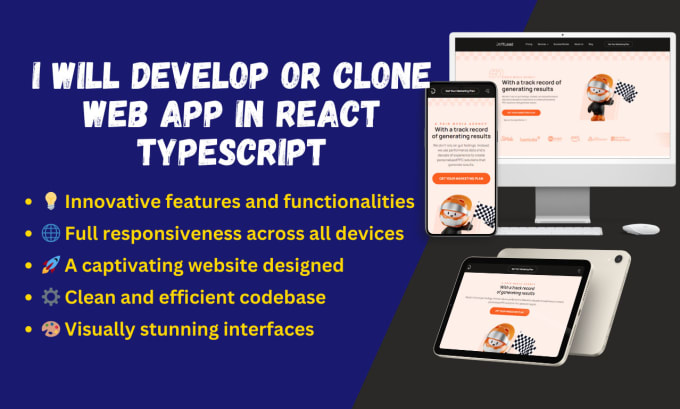 Develop Or Clone Web App In React Typescript By Abidsaeed92 Fiverr
