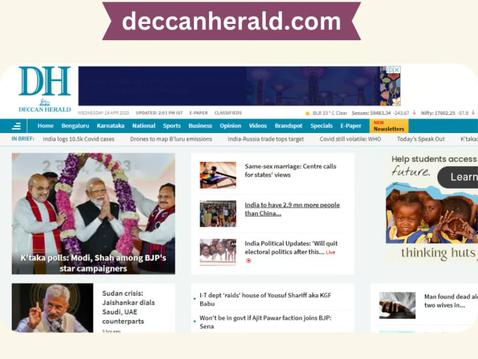 Post your article on deccan herald by Nayabmaliks | Fiverr