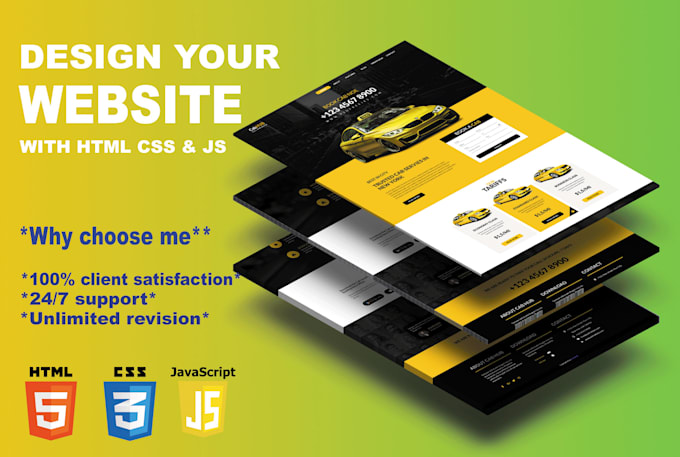 Converte your phd file to html css and javascript by Nizam098 | Fiverr
