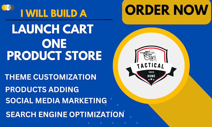 Design a professional one product launch cart store by Ayo_blessing ...