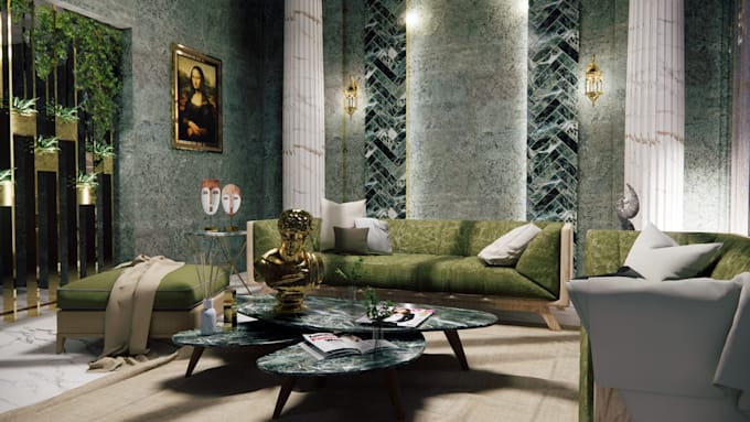 Create a realistic 3d visualization interior design by Abdo_d | Fiverr Create a realistic 3d visualization interior design by Abdo_d | Fiverr