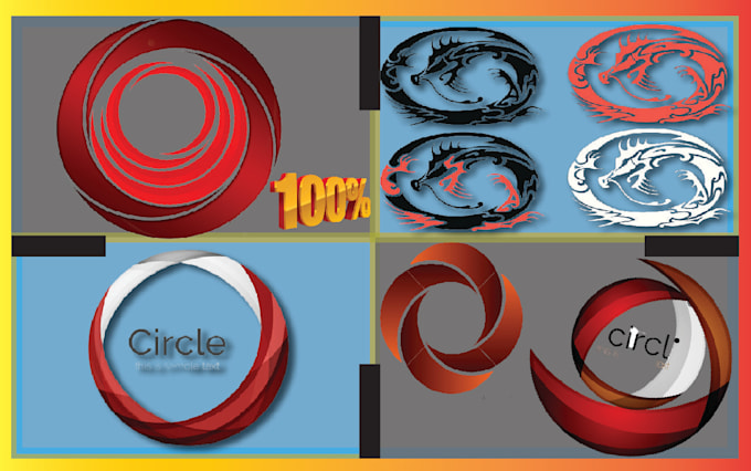 Design circular round logo, badge,stamp,label, path, sticker by ...