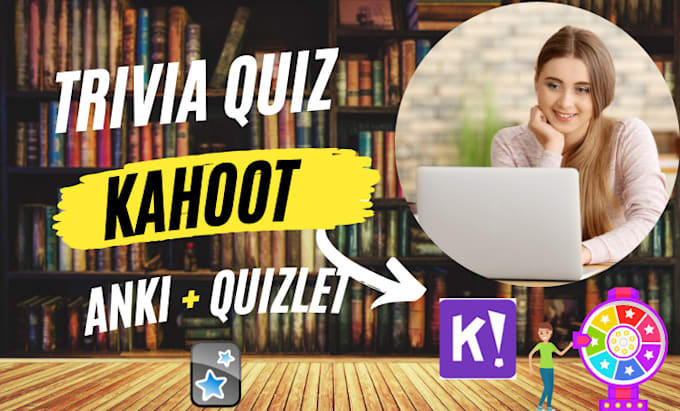 Create trivia quiz questions, mcqs, kahoot, anki and quizlet flashcard ...