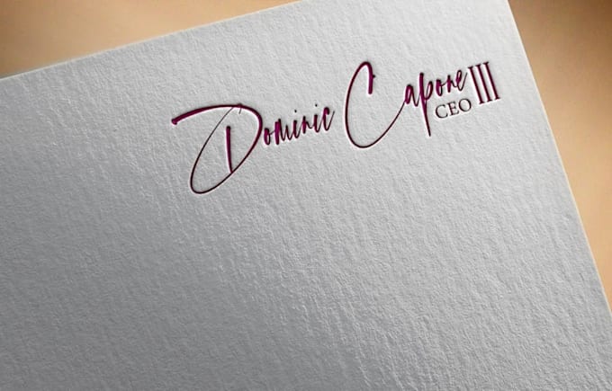 Design handwritten, signature, scripted, cursive logo by Numanjutt11 ...