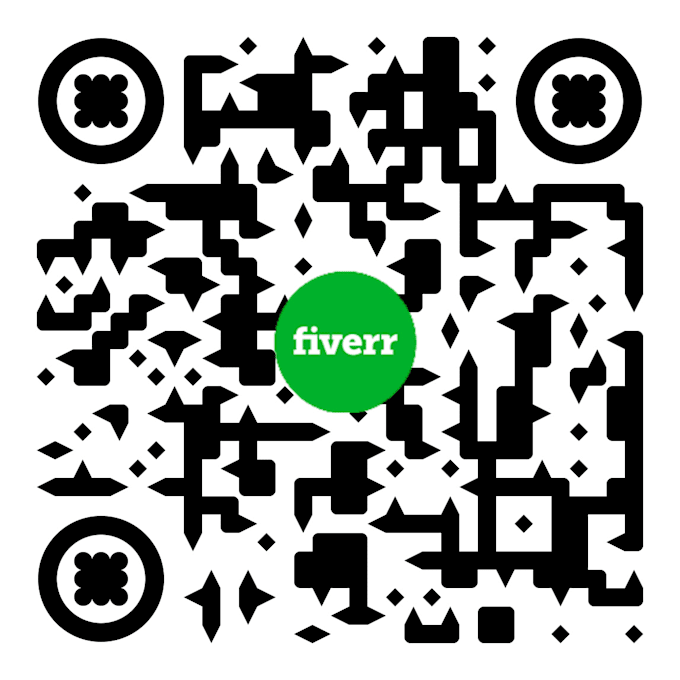 Create your own qr code with logo in just 1 hour by Wesam4747 | Fiverr
