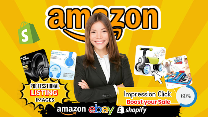 Design high converting amazon a plus content shopify listings ...