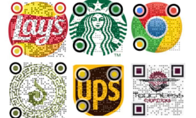 Make qr code and custom qr code with your logo by Haxsan_janjua | Fiverr