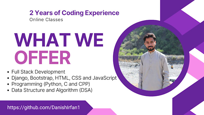 Teach you full stack development with django by Danish_irfaan | Fiverr