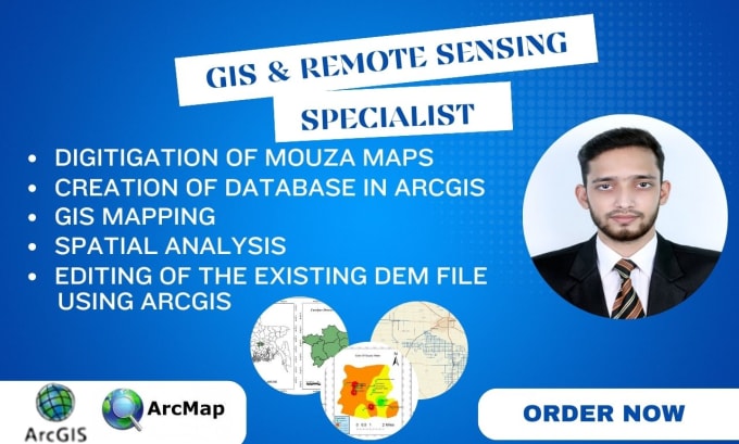Create Gis Maps And Do Spatial Analysis By Symumimtiaj Fiverr