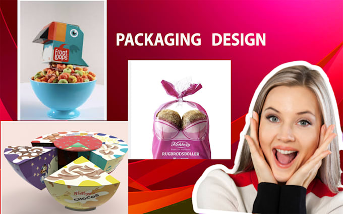 Design creative an eye catching product package by Malihe_2 | Fiverr