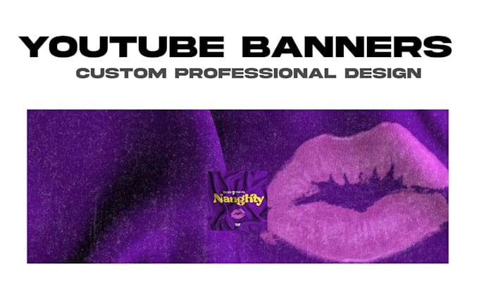 Design a custom youtube banner background by Louisserrano | Fiverr