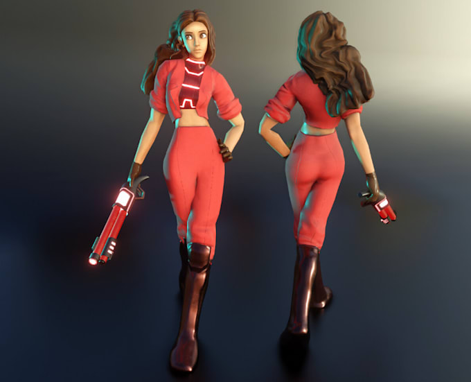 Be 3d rigger, amimator, vrchat art, nsfw modeler, realistic, cartoon ...