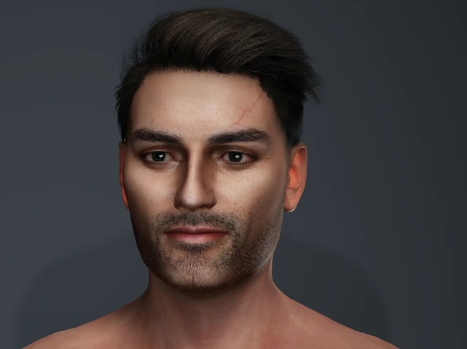 Create a 3d realistic game character, game character,stylish character ... Create a 3d realistic game character, game character,stylish character ...