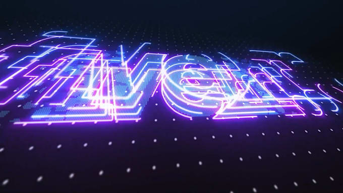 Make neon logo animation or intro and outro video by Pro_nfts | Fiverr