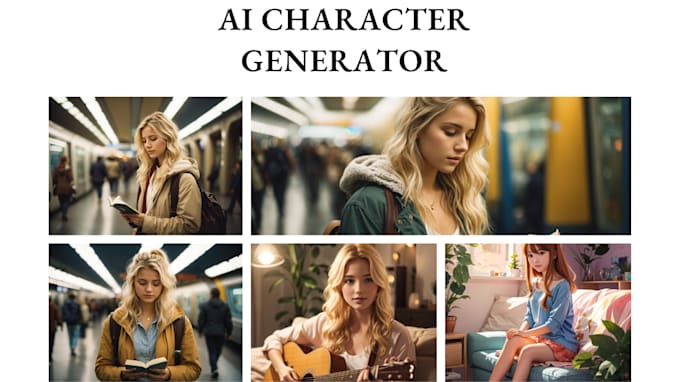 Make high quality character digital art with an advanced ai by ...