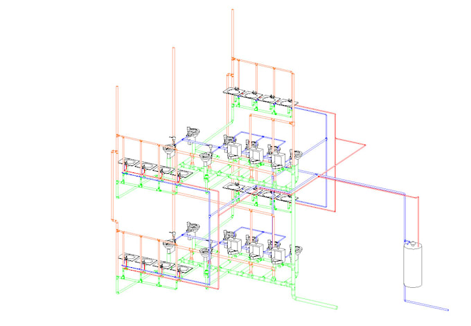 Do provide plumbing 2d and 3d revit designing by Shakileahammad | Fiverr