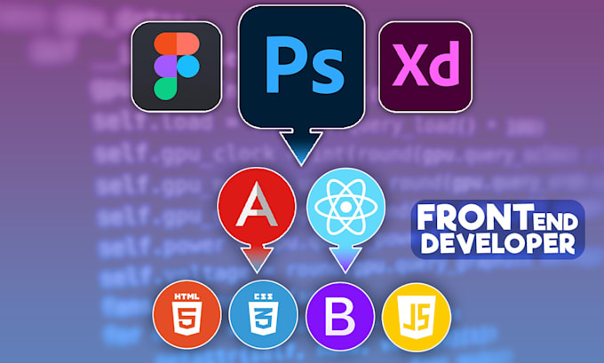 Be Your Front End Web Developer With Html Css Javascript By Waqardotes Fiverr