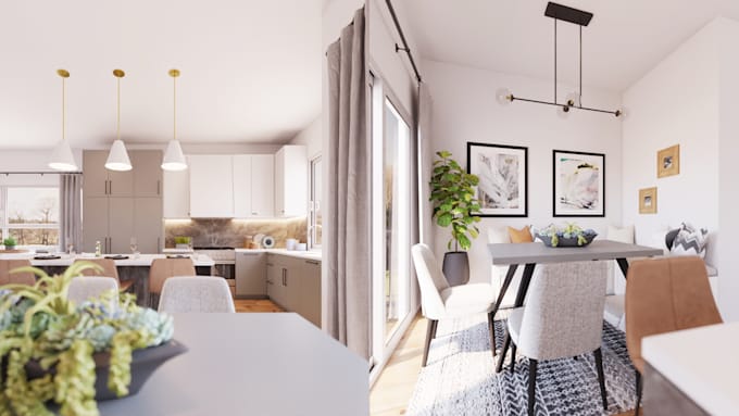 Turn your ideas into high end 3d renderings interiors by Estudiotest ...