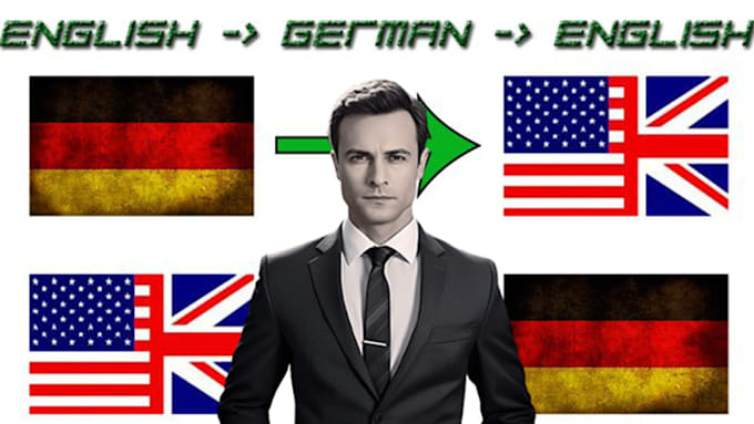 Translate german to english and english to german by Eddie20234 | Fiverr