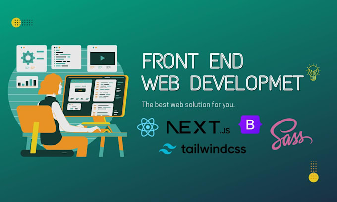 Develop a frontend web with react next redux tailwind bootstrap rest api by Tahirahmad02 | Fiverr