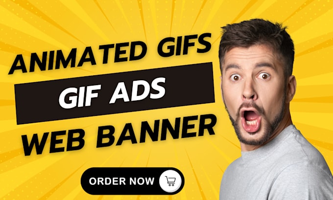 Create animated gifs, gif ads post, and web banner by Kashif_ali_seo ...