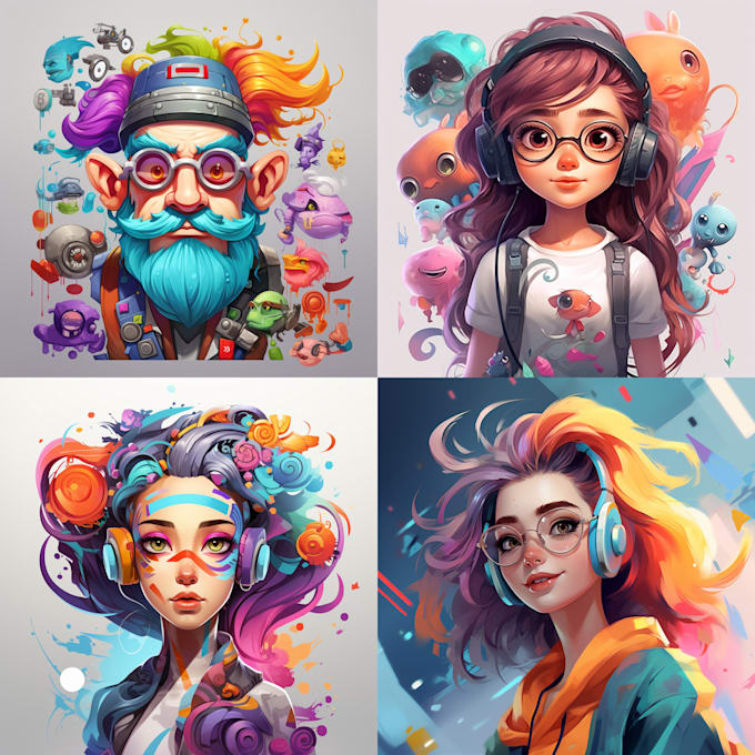 Create unique ai generated artwork for your vision by Musmansiddique ...