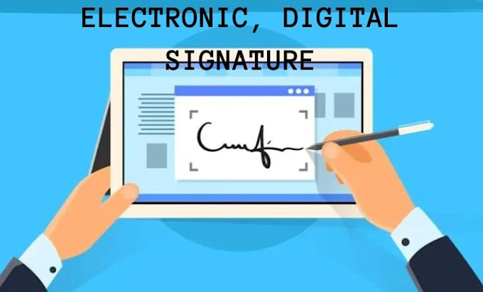 Do handwritten signature to digital and electronic signature by ...