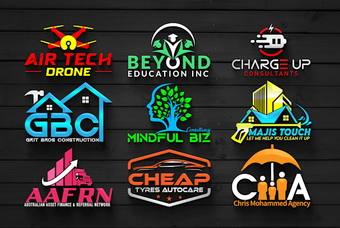 Do modern unique 3d business logo design and redesign by Nig_studio10 | Fiverr