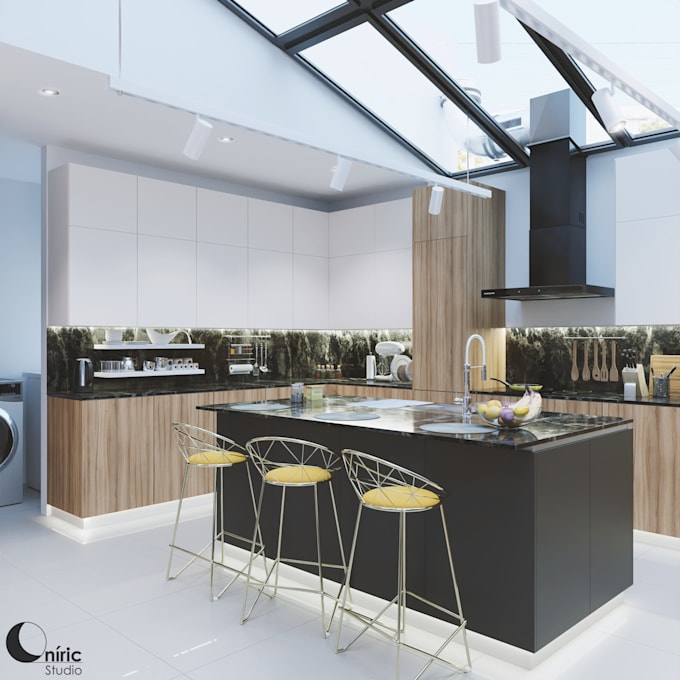 Create residential photorealistic interior renders by Jesussaavedract ...